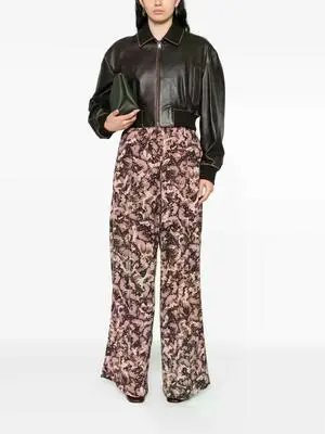 ARMA Desy Cropped Leather Jacket