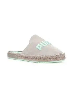 FENTY BEAUTY Embroidered Logo Espadrilles