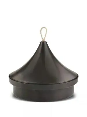 KNINDUSTRIE Conical-lidded Food Container - Brown