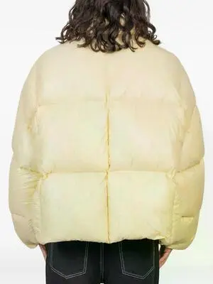 JIL SANDER Quilted Puffer Coat - Yellow