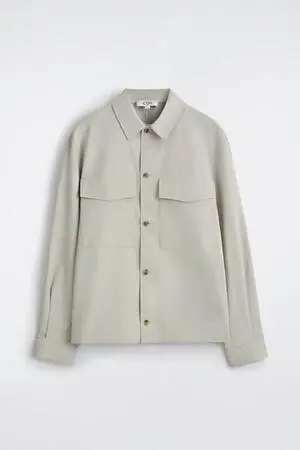 Cos Single Breasted Overshirts For Men