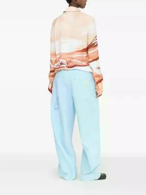 JW Anderson Pleated Paneled Trousers