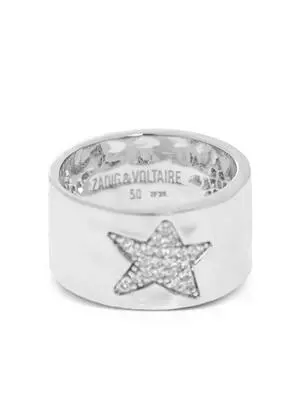 Zadig&Voltaire Crystal-embellished Ring