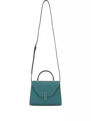 VALEXTRA Micro Iside Leather Tote - Green