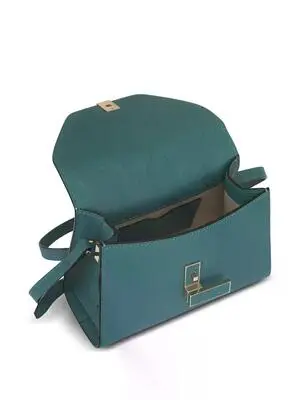VALEXTRA Micro Iside Leather Tote - Green