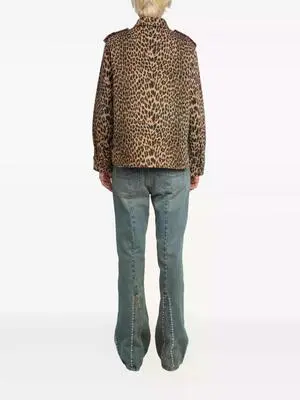 Zadig&Voltaire Leopard-print Button-fastening Shirt - Brown