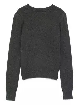 MARANT ETOILE Embroidered Long-sleeved Sweater