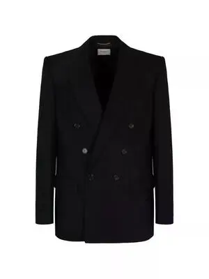 Saint Laurent Cassandre Double-breasted Blazer