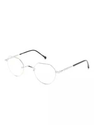 Matsuda M3144 Octagonal-frame Metal Glasses - Silver