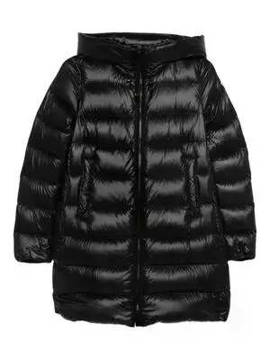 Moncler Suyenne Hooded Quilted Coat