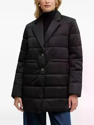 Karl Lagerfeld Quilted Jacket With Notched Lapel