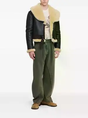 JW Anderson Shearling Jacket - Brown