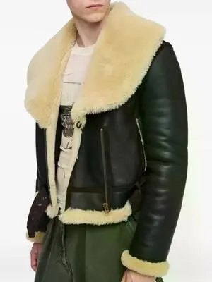 JW Anderson Shearling Jacket - Brown