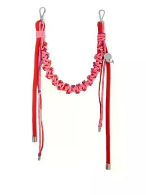 Emilio Pucci Braided Rope Belt - Red