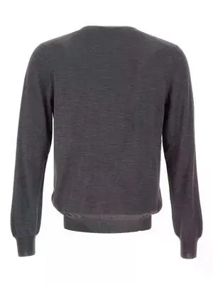GRAN SASSO Crew-neck Ribbed Sweater