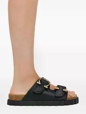 FERRAGAMO Gancini Buckle Sandals