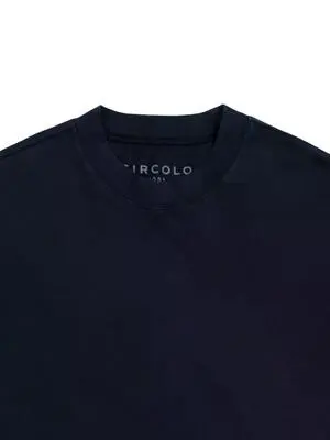 CIRCOLO 1901 Short-sleeve Crew-neck T-shirt - Blue