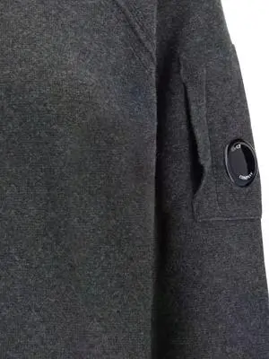 C.P. COMPANY Raglan-sleeve Wool Blend Sweater