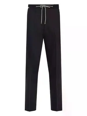 Corneliani Flat Front Pants For Men