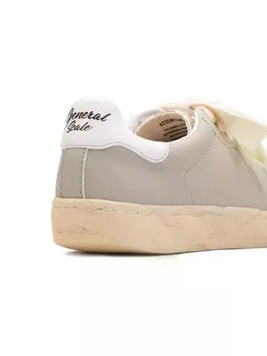 GENERAL SCALE. Mixed-material Low-top Sneakers