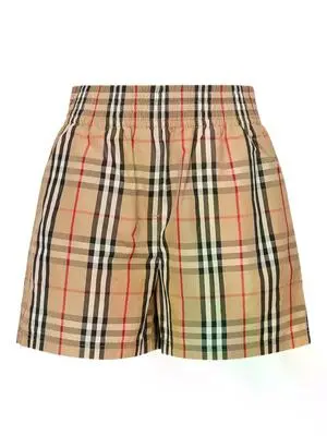 Burberry Vintage Check Pattern Shorts