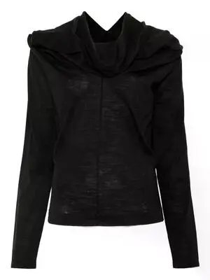 MAISON MARGIELA Hooded Long-sleeve Jumper