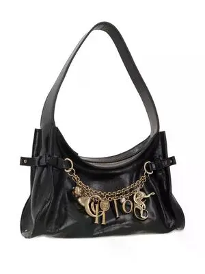 Chloé Charms Embellished Leather Shoulder Bag