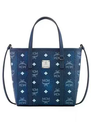 Mcm Toni Mini Tote Bag - Blue
