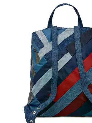 Desigual Denim Patchwork Backpack