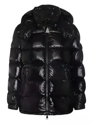 Moncler Maire Hooded Puffer Jacket - Black