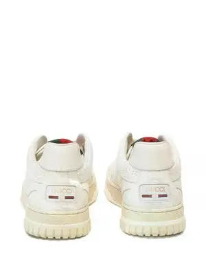 Gucci Re-web Leather Sneakers