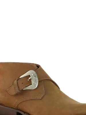 SONORA 30mm Buckle-fastening Suede Boots