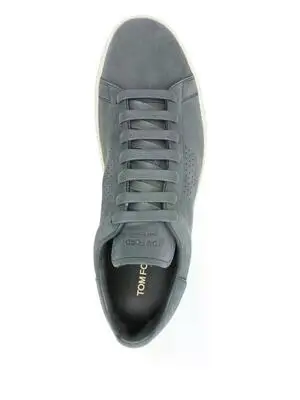 TOM FORD Perforated Suede Sneakers