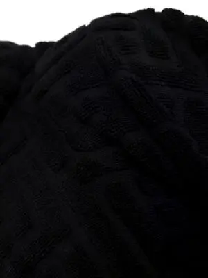 Balmain Logo-embroidered Poncho
