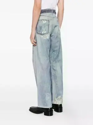Our Legacy Third Cut Printed Denim Jeans
