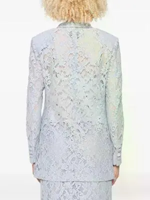 Blumarine Lace Single-breasted Blazer