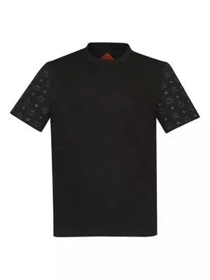 Mcm Monogram-pattern T-shirt