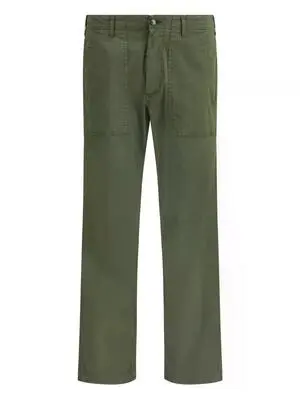 CRUNA Cork Patch-pocket Trousers - Green