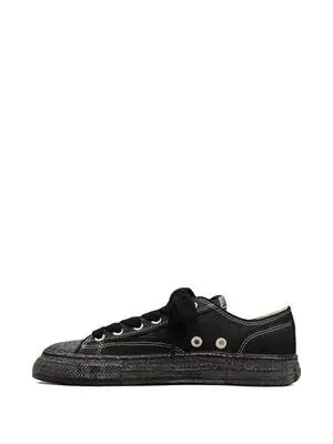 GENERAL SCALE. Roy Past-sole Smudged Canvas Sneakers