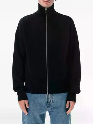 Extreme Cashmere Xtra Out Zip-front Cardigan - Black