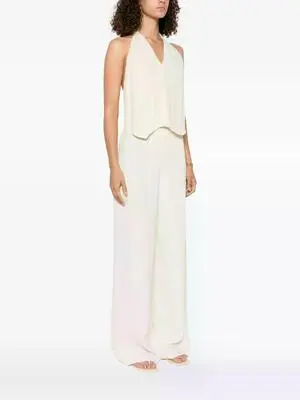 JOSEPH Halter-neck Button Top