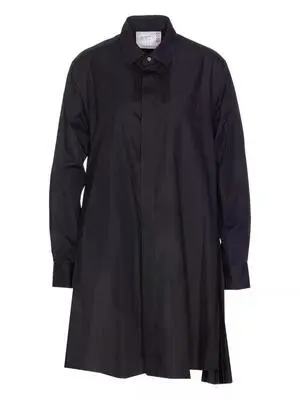 Sacai Button-down Mini Shirt Dress