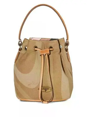 Emilio Pucci Logo Bucket Bags