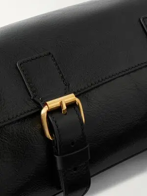 Dries Van Noten Leather Camera Shoulder Bag