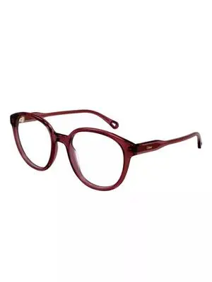 Chloé Round-frame Glasses - Red