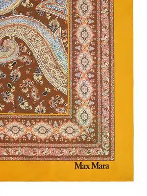 Max Mara Paisley-pattern Scarf
