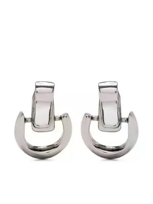 Ermanno Scervino Half-hoop Earrings - Silver