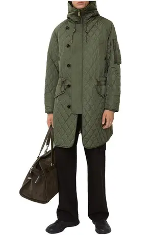 Burberry Quilted Coats For Men