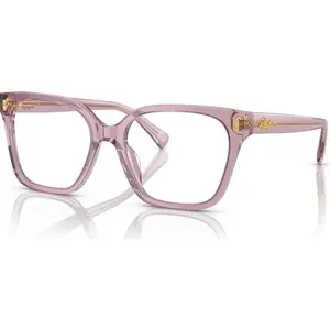 Ralph Lauren 53mm Square Optical Glasses - Gold