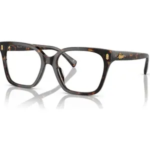 Ralph Lauren 53mm Square Optical Glasses - Tortoise